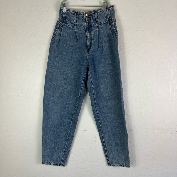 Rio | Jeans | Vintage By Rio Molted Acid Wash High Waist High Rise Mom ...
